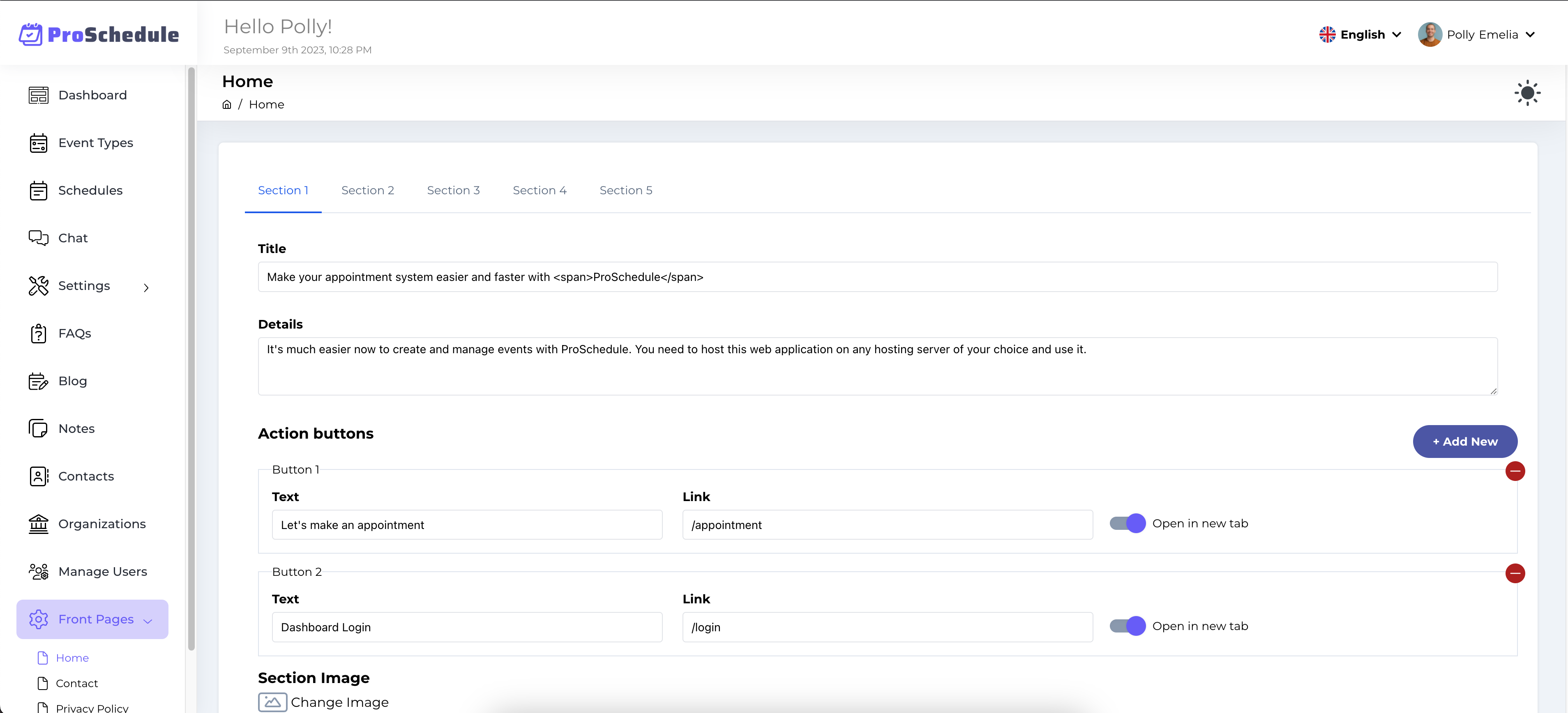 ProSchedule - Online Appointment System by W3BD | CodeCanyon