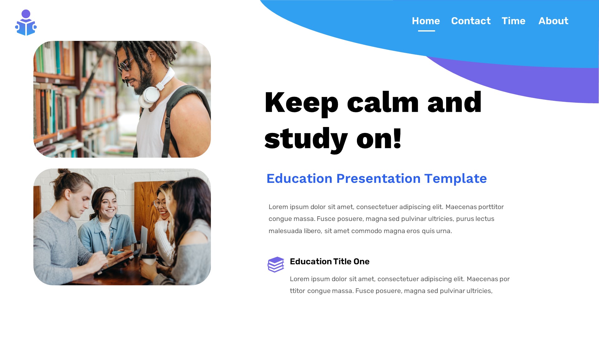 Mboco - Education and Learning Powerpoint Template, Presentation Templates