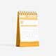 Mini Desk Calendar Mockup, Graphics | GraphicRiver