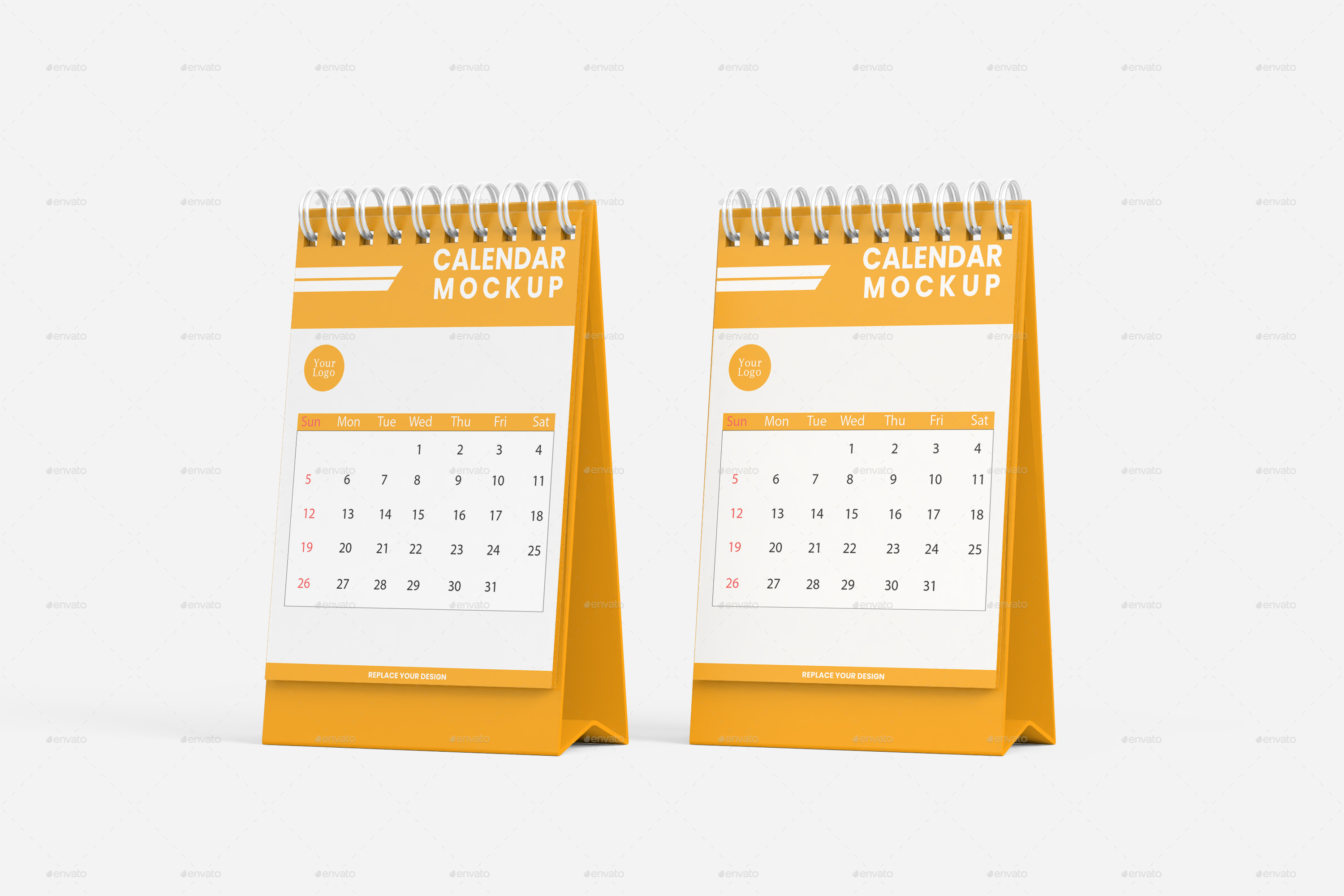 Mini Desk Calendar Mockup, Graphics | GraphicRiver