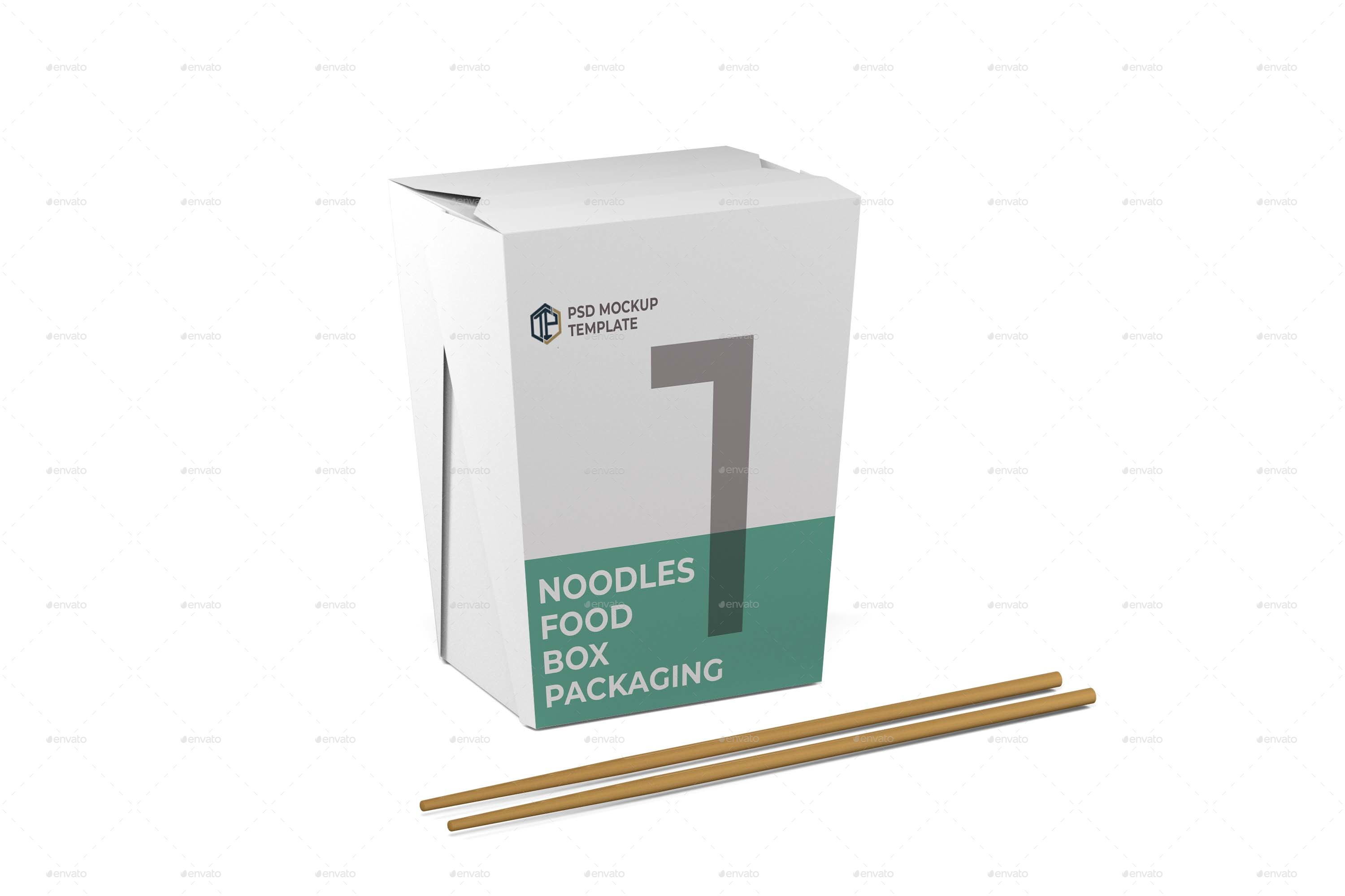 Noodle Food Box, Graphics | GraphicRiver