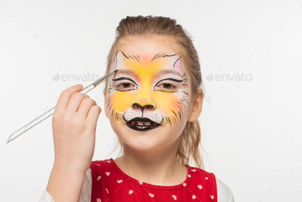 White Tiger Face Paint