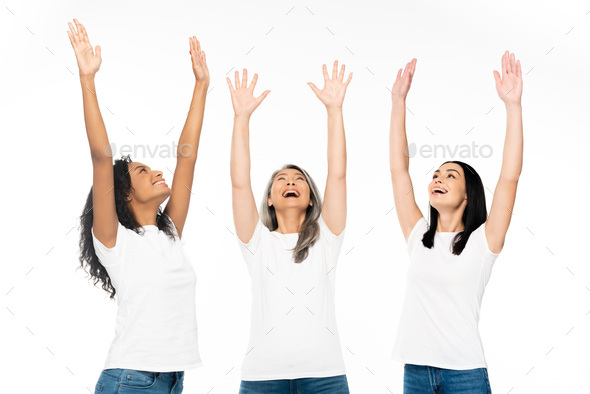 People Looking Down From Above