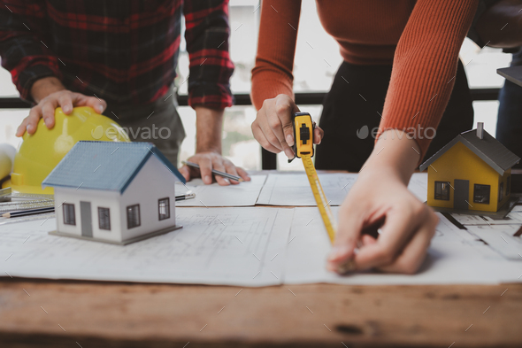 Group architects and engineers build houses and conference buildings ...