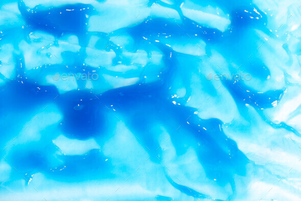 Ultrasound Gel Texture. Surface and texture ultrasound beautiful blue ...