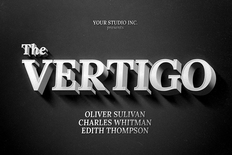 Classic Movie Text Effect, Add-ons | GraphicRiver