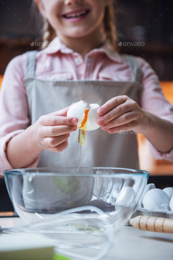 Little girl baking Stock Photo by GeorgeRudy | PhotoDune
