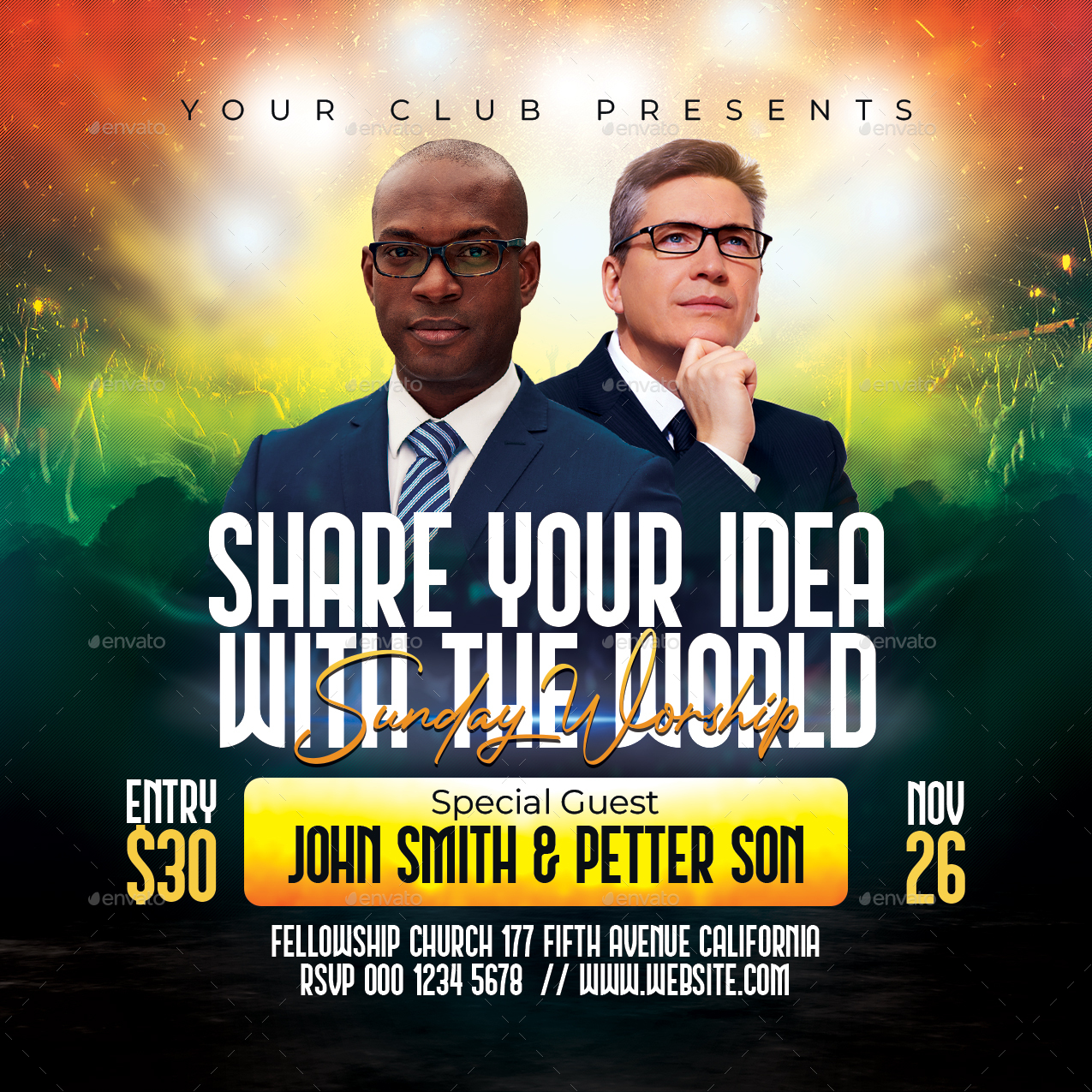 Event Flyer, Print Templates | GraphicRiver