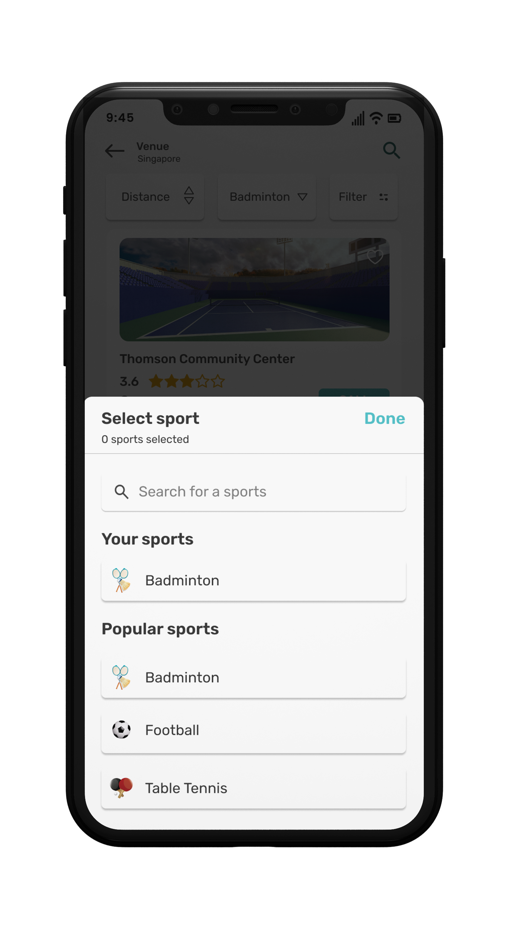 Sporto - Flutter Ui kit (Sport Networking) by codeetsi | CodeCanyon