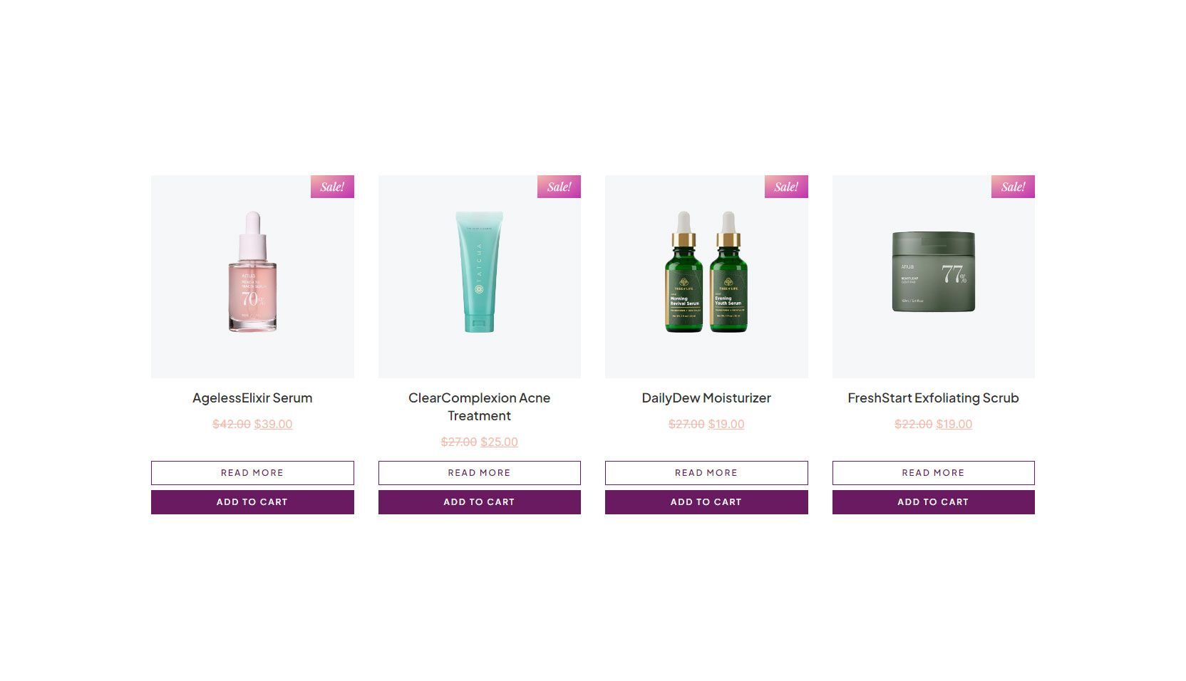 Serene - Beauty Shop & Skincare Elementor Pro Template Kit by moxcreative