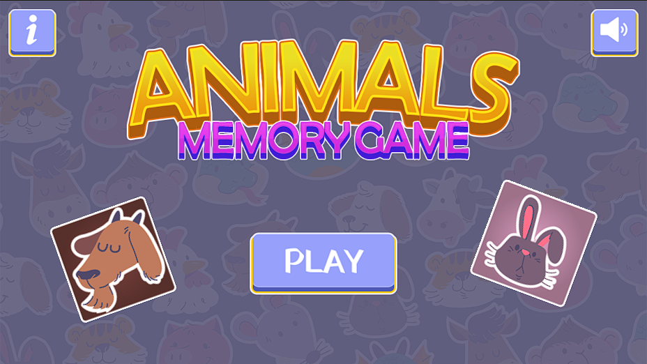 Zoo Memory Game by andercodes | CodeCanyon