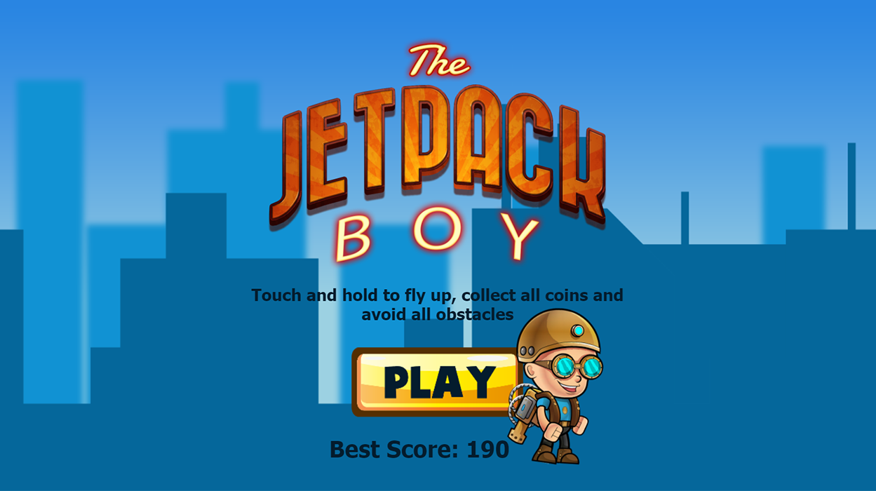 Jetpack Boy Construct 3 HTML5 Game by Sparximer | CodeCanyon