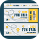 Creative Fun Fair Ticket, Print Templates | GraphicRiver