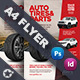 Auto Tires Flyer Templates, Print Templates | GraphicRiver