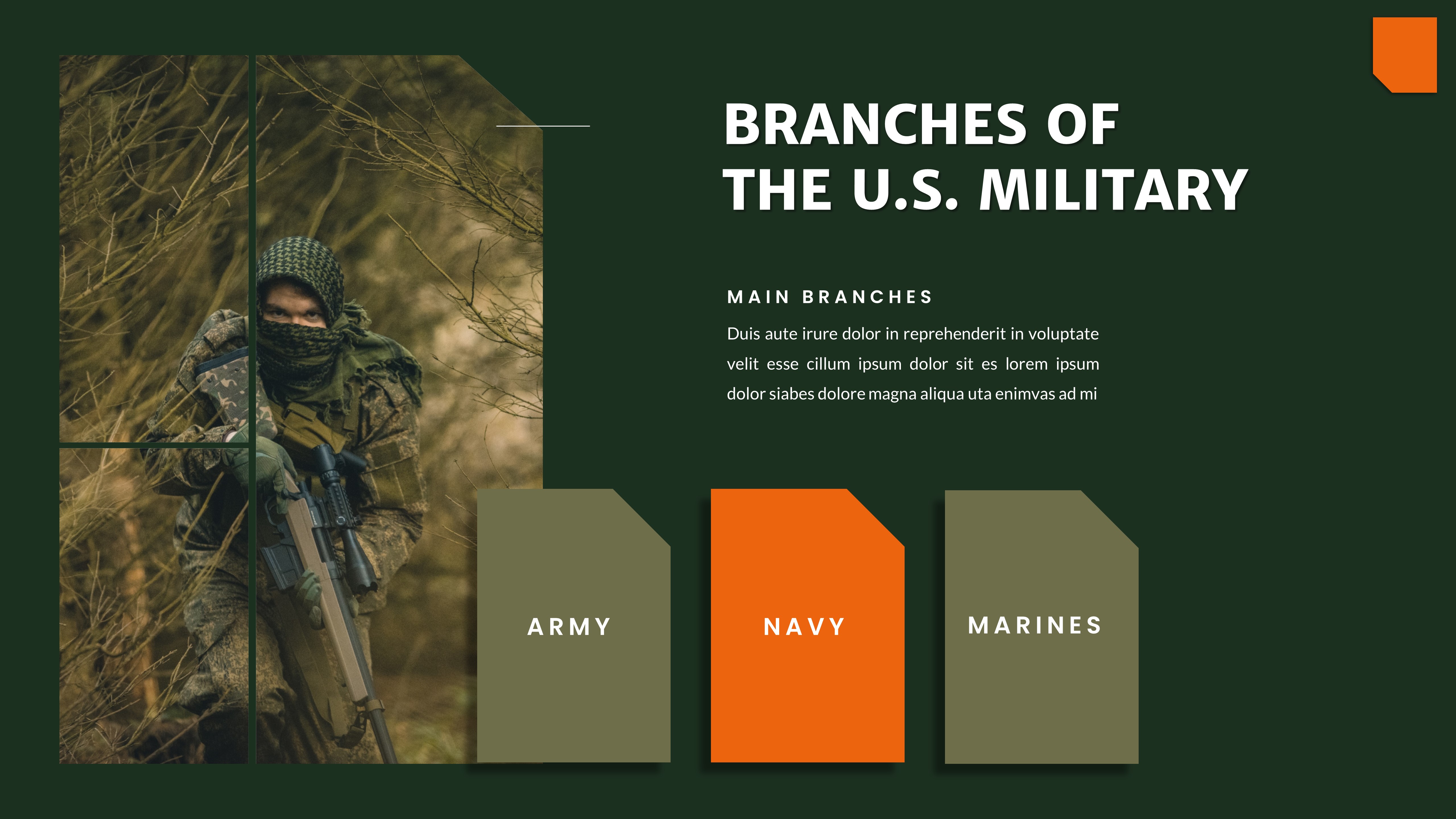 Military & Army Keynote Template, Presentation Templates | GraphicRiver