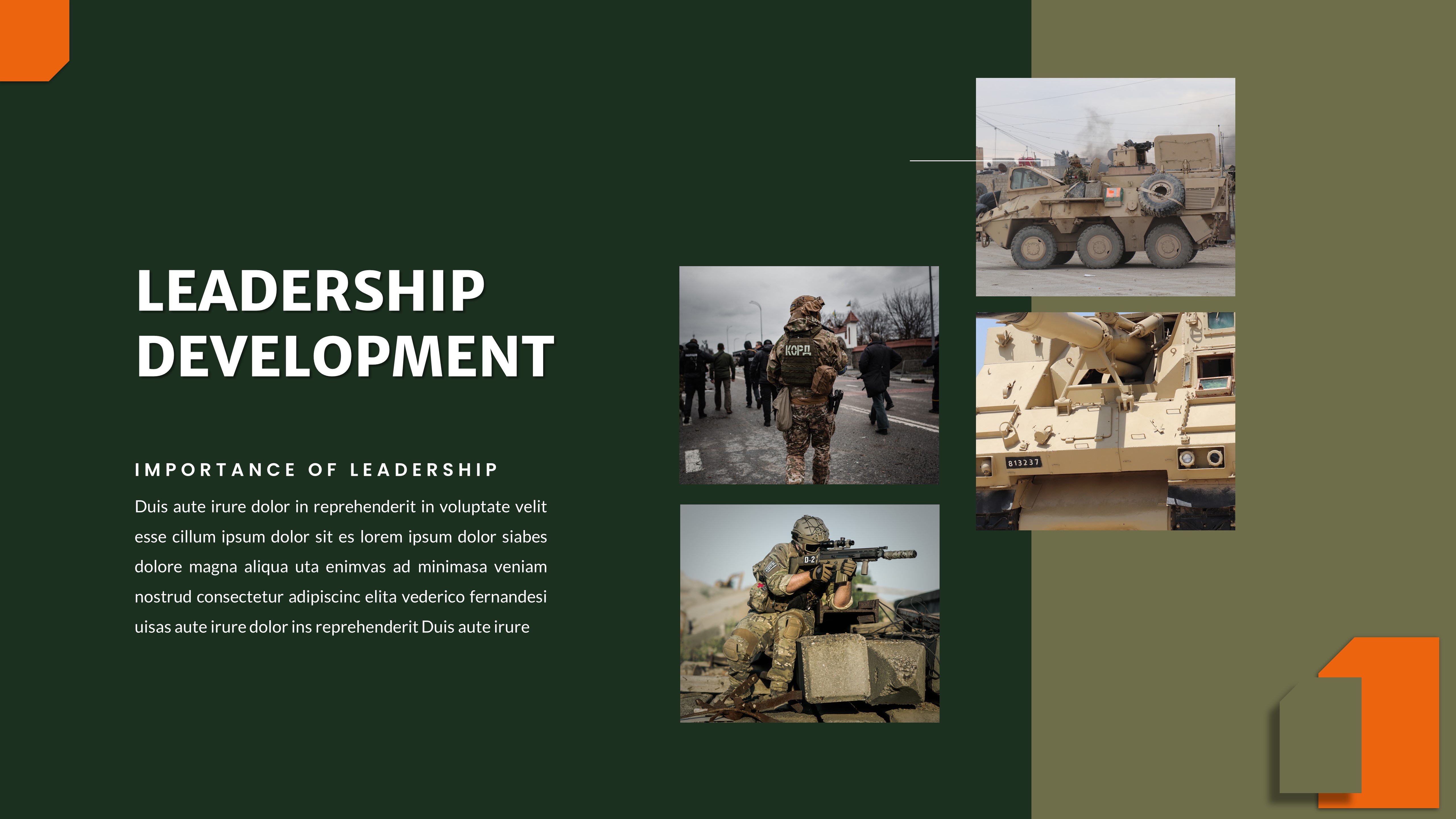 Military & Army Google Slide Template, Presentation Templates ...