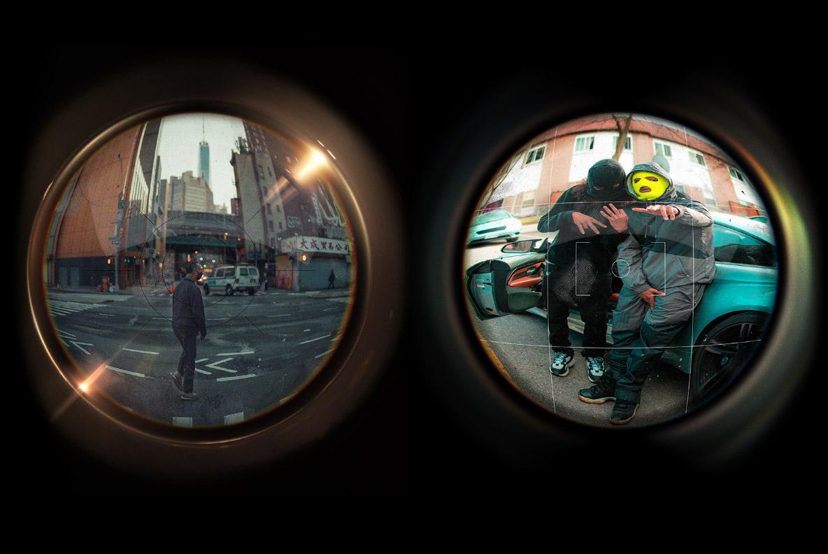 Spying Glass - Fisheye Photoshop Effect, Add-ons | GraphicRiver