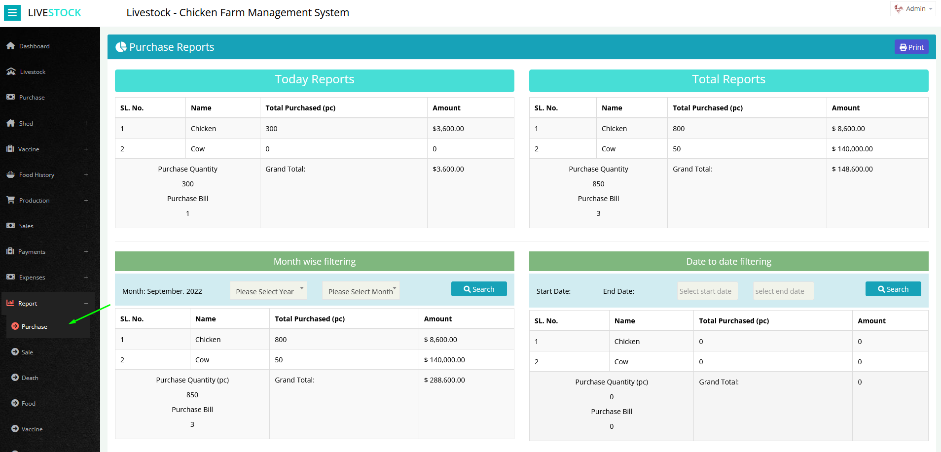 Livestock Management System by wusoft | CodeCanyon
