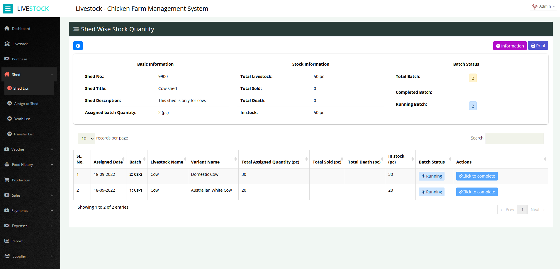 Livestock Management System by wusoft | CodeCanyon