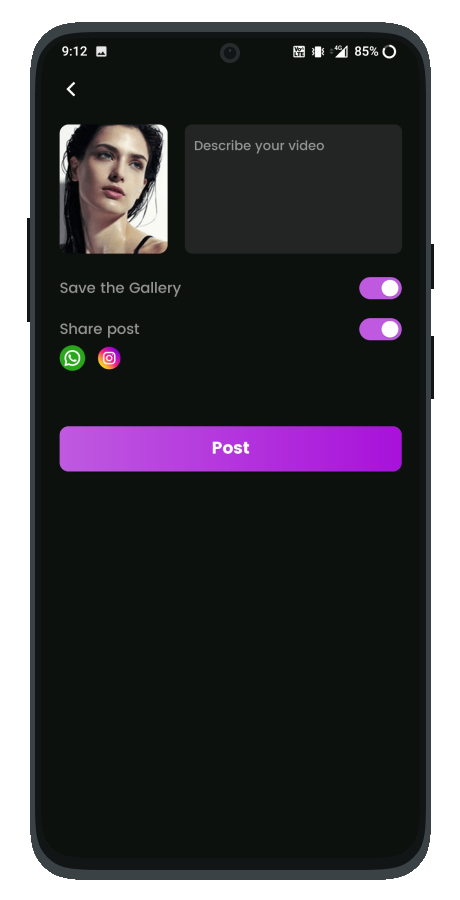 TikTok Clone App Template in React Native | Video Creating & Sharing App | Short Video App ...