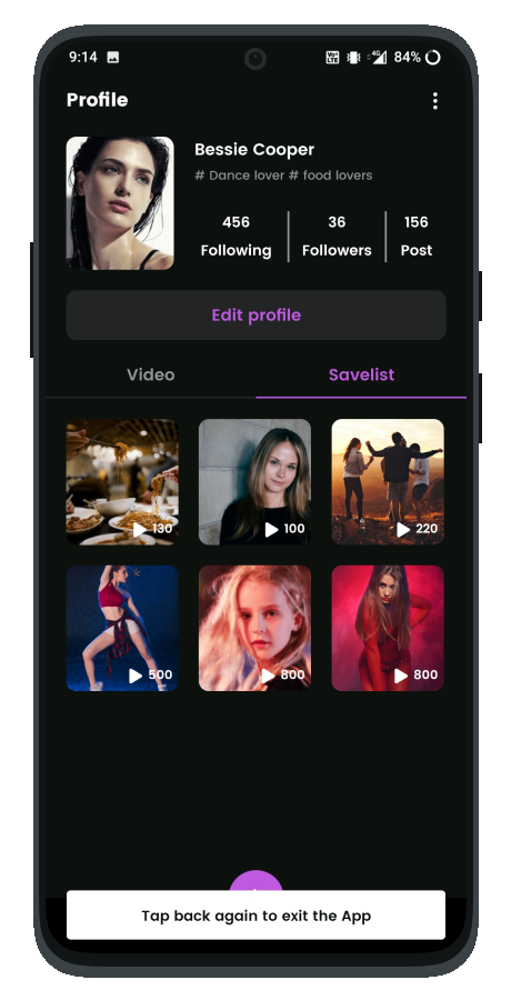 TikTok Clone App Template in React Native | Video Creating & Sharing App | Short Video App ...