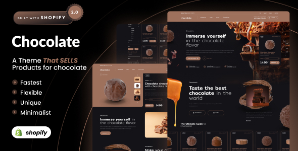 Chocolate - Shopify 2.0 Cake Shop Theme by RajodiyaInfotech | ThemeForest