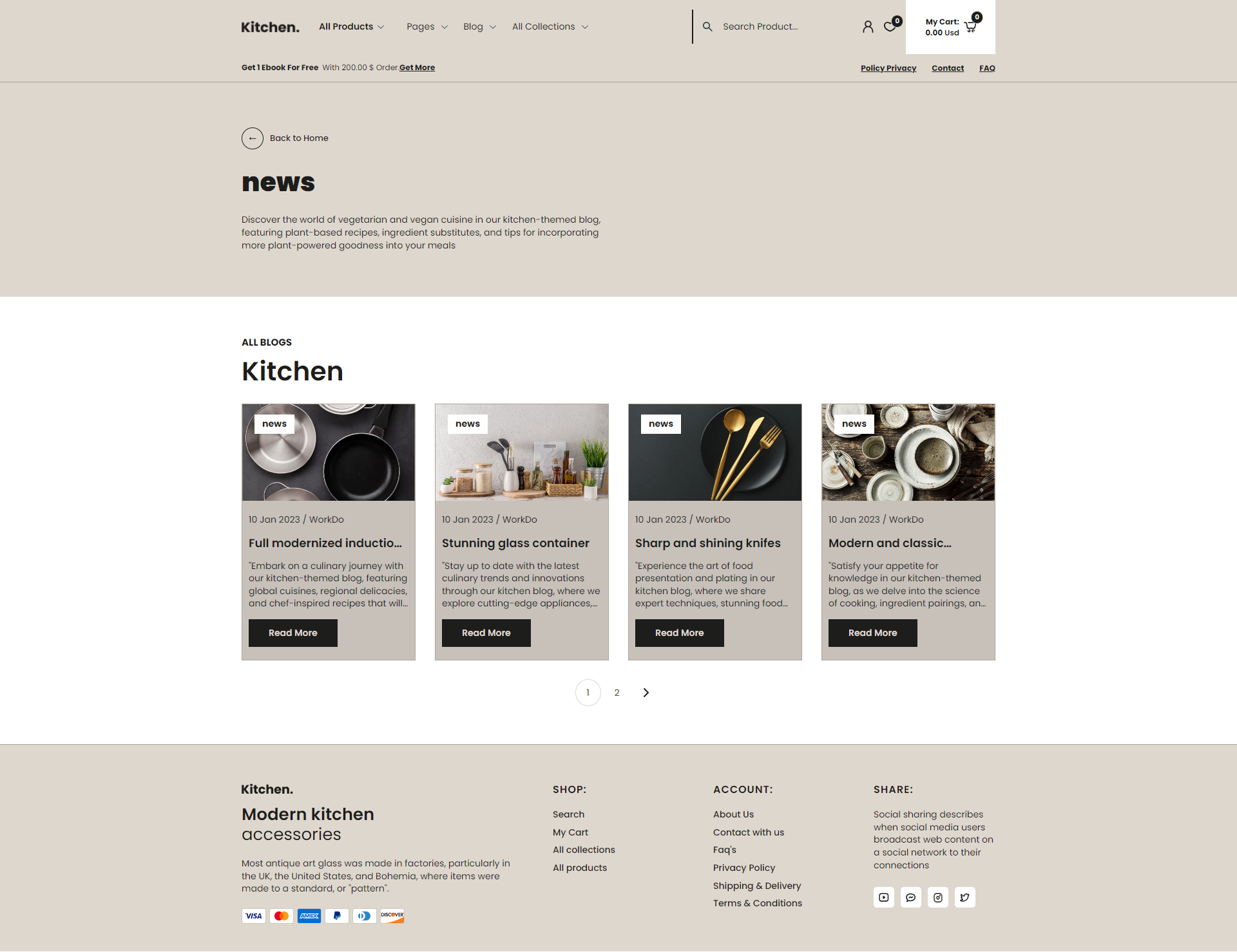 Kitchen - Shopify 2.0 Kitchen Furniture Store Theme by RajodiyaInfotech