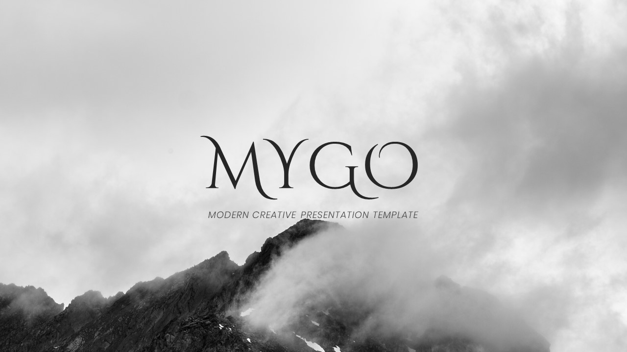 Mygo - Modern Creative Google Slides Presentation Template ...