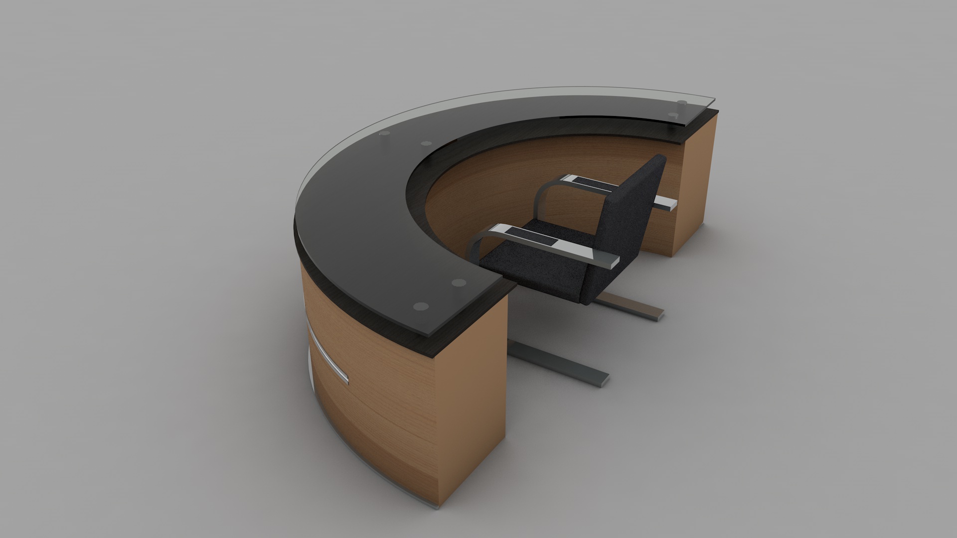 Reception Desk by Gergedan | 3DOcean