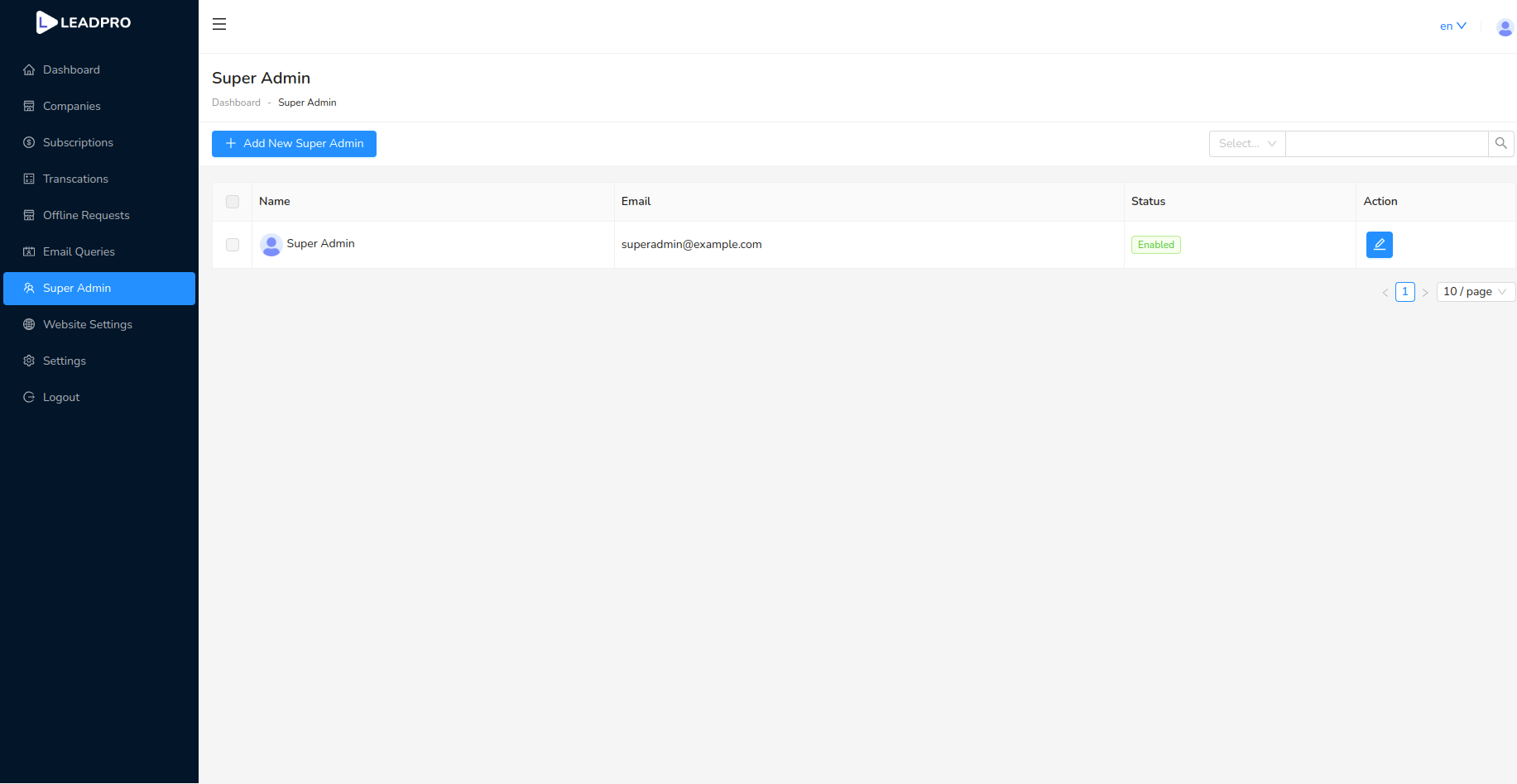 LeadPro SAAS - Lead & Call Center Management CRM by codeifly | CodeCanyon