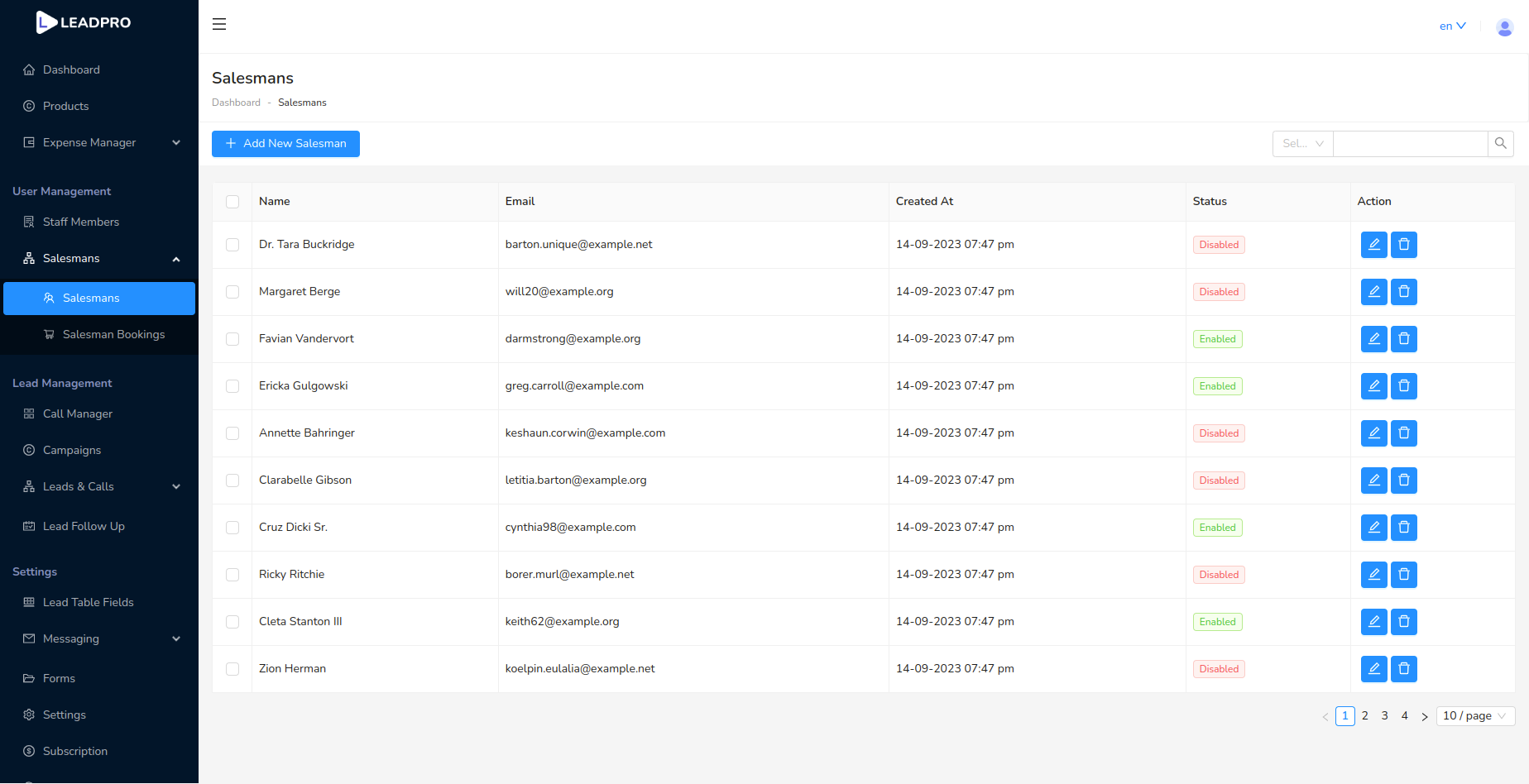 LeadPro SAAS - Lead & Call Center Management CRM by codeifly | CodeCanyon