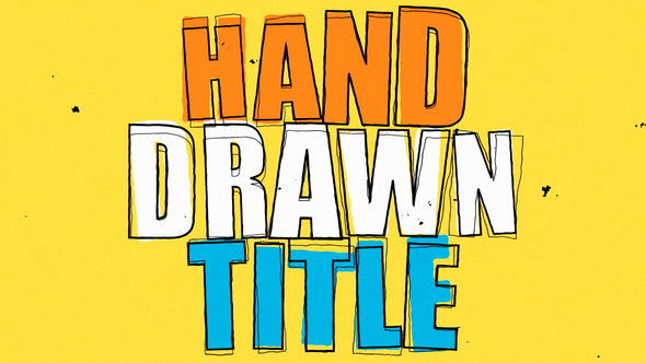 Hand Drawn Title, After Effects Project Files | VideoHive