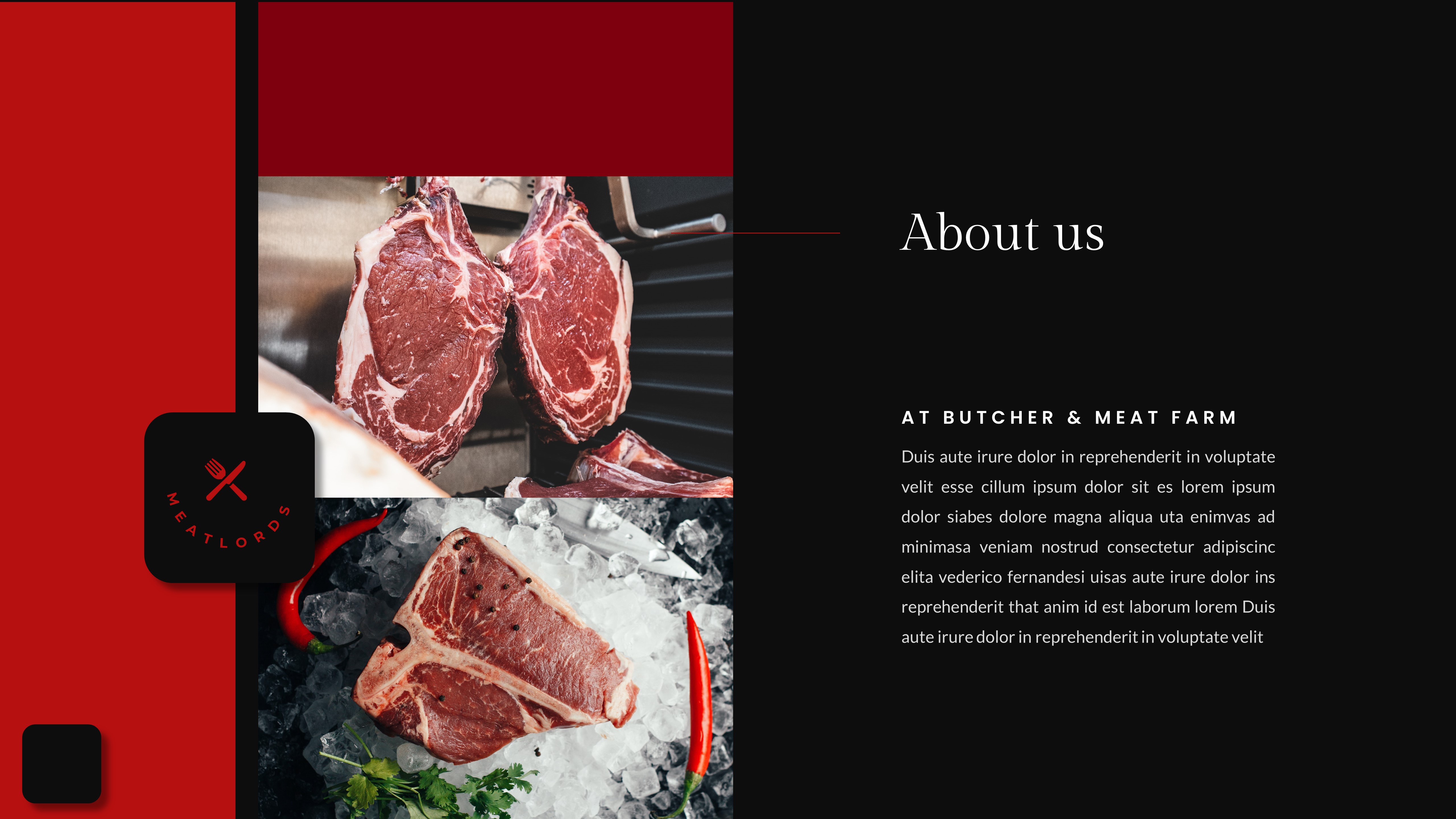 Butcher & Meat Farm Powerpoint, Presentation Templates | GraphicRiver