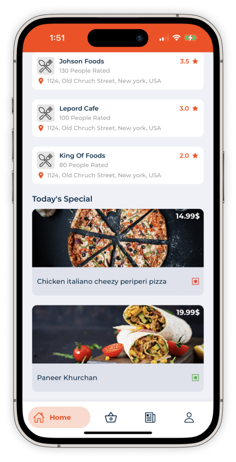 3 in 1 Ionic Food Ordering App Template | Food Delivery App Template ... 3 in 1 Ionic Food Ordering App Template | Food Delivery App Template ...