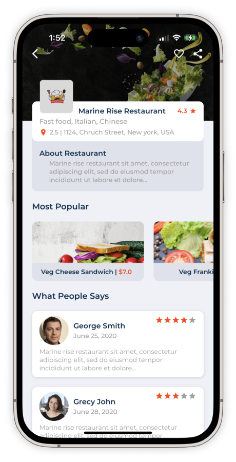 3 in 1 Ionic Food Ordering App Template | Food Delivery App Template | FoodEx | Ionic by ...