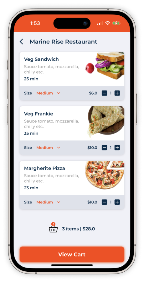 3 in 1 Ionic Food Ordering App Template | Food Delivery App Template ...