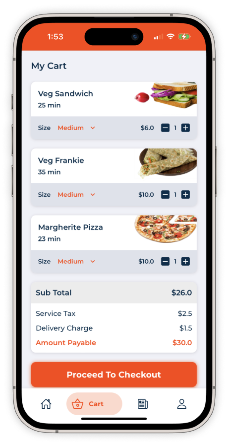 3 in 1 Ionic Food Ordering App Template | Food Delivery App Template ...