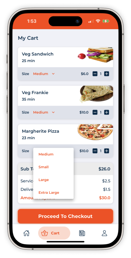 3 in 1 Ionic Food Ordering App Template | Food Delivery App Template ...