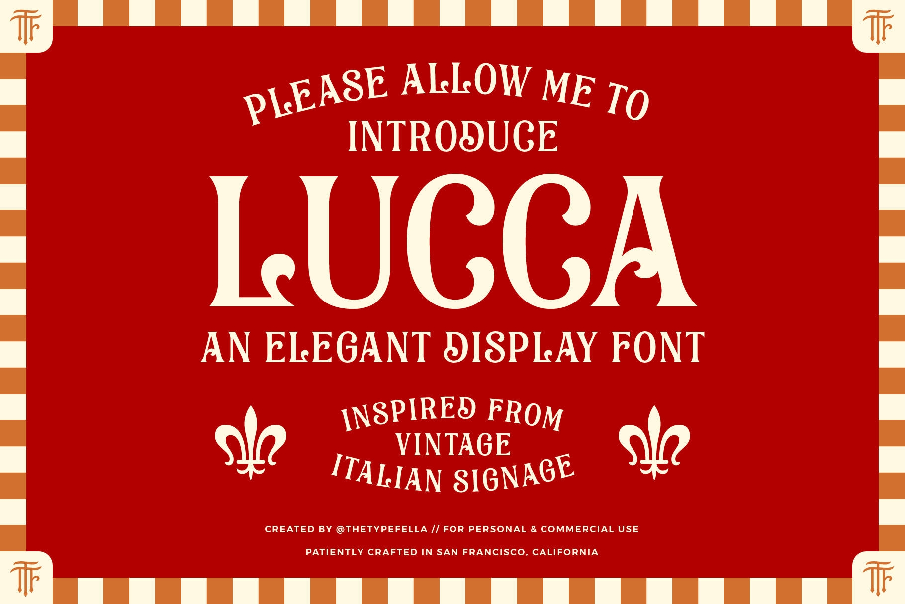 Lucca Display Font, Fonts | GraphicRiver