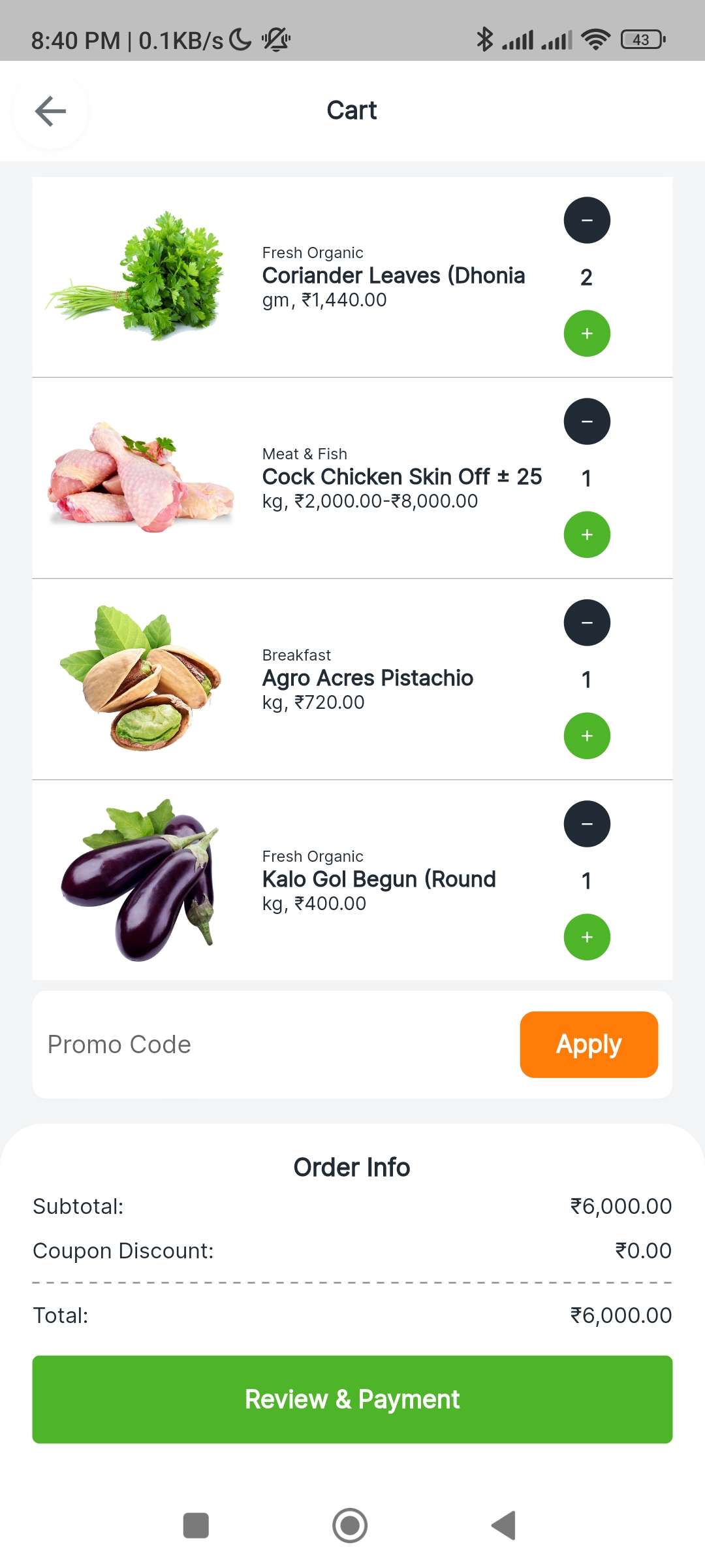 Grostore - Food & Grocery eCommerce Customer App by ThemeTags | CodeCanyon