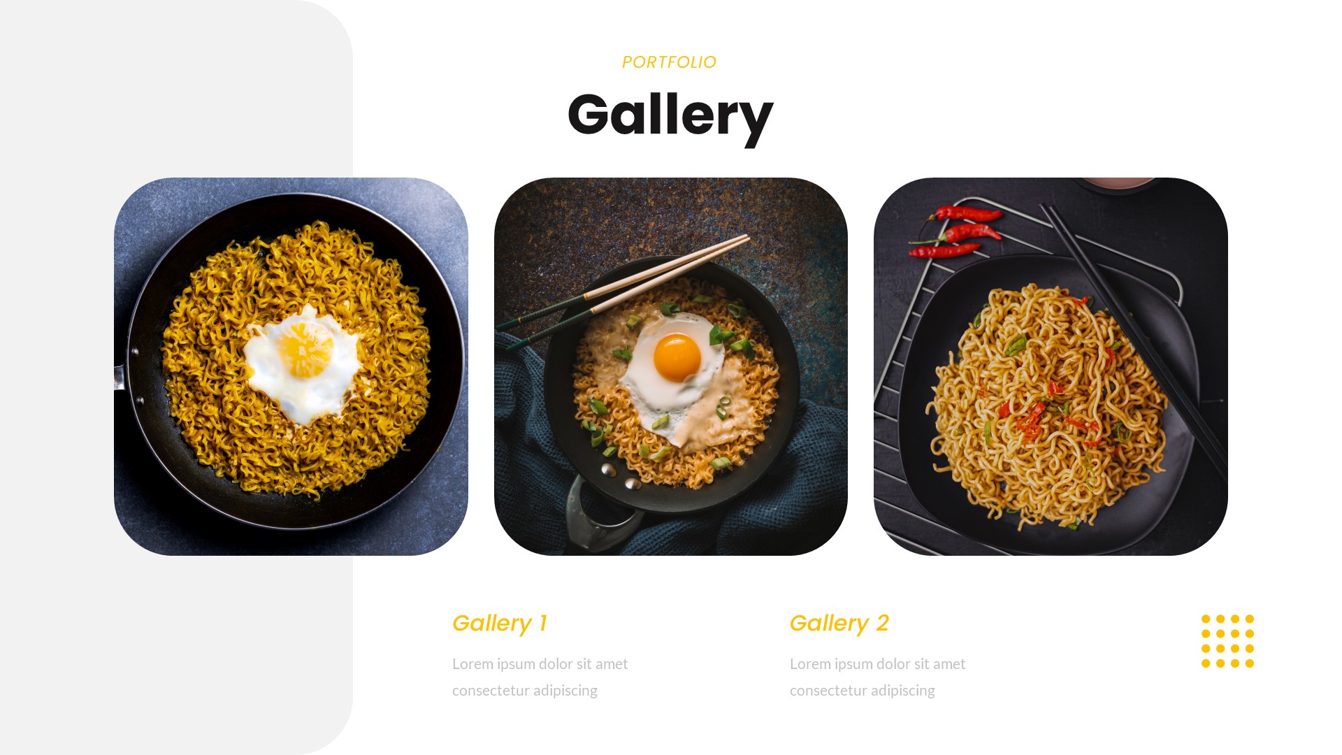 Noodleses – Food PowerPoint Template, Presentation Templates | GraphicRiver