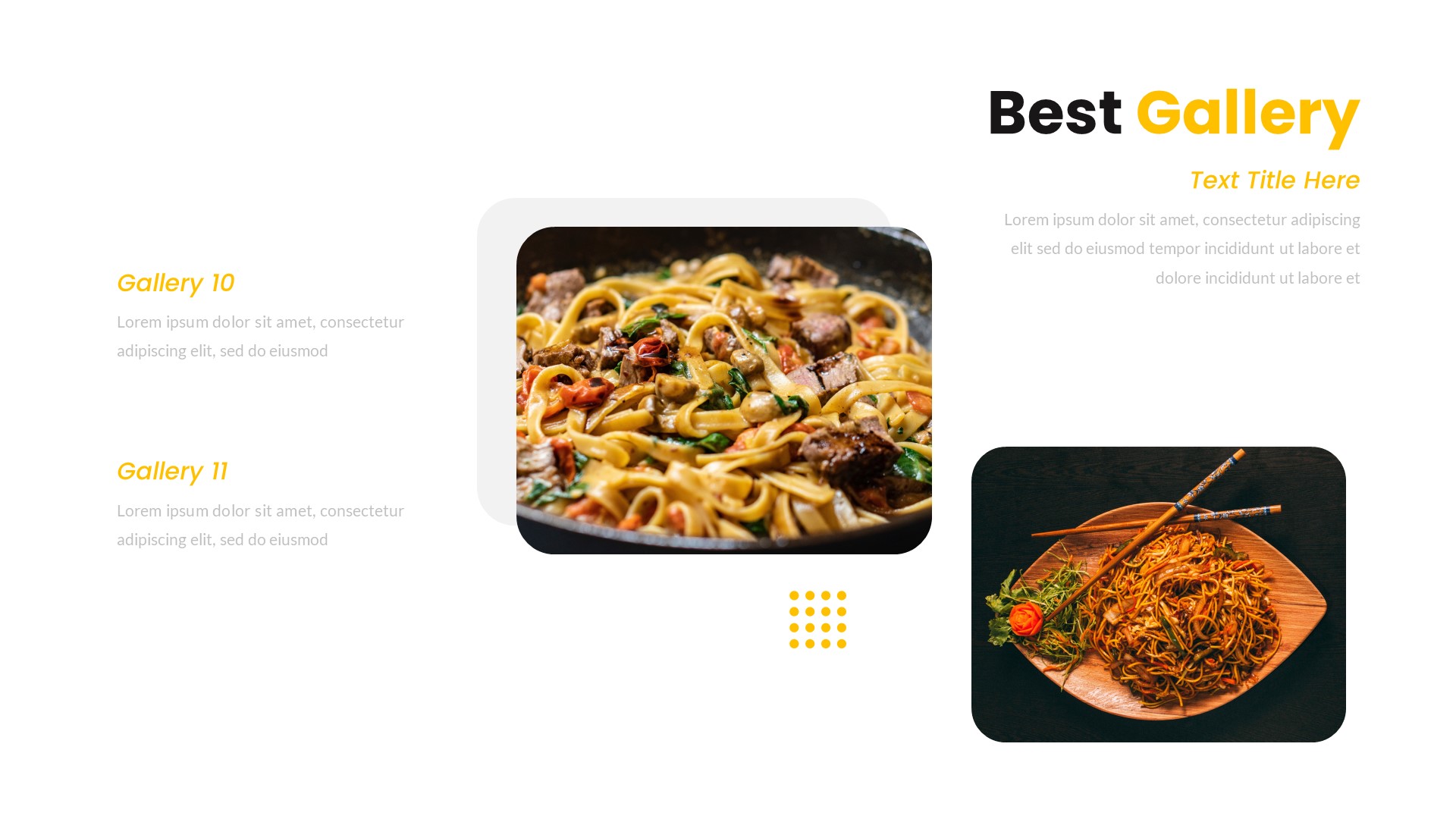 Noodleses – Food PowerPoint Template, Presentation Templates | GraphicRiver