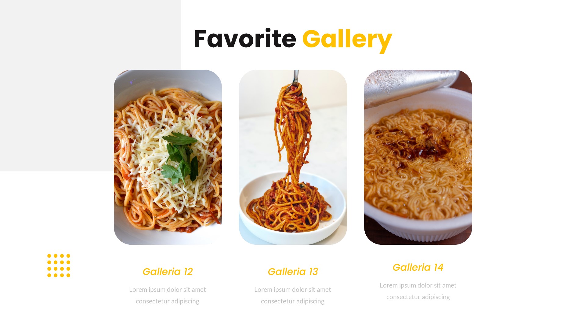 Noodleses – Food PowerPoint Template, Presentation Templates | GraphicRiver