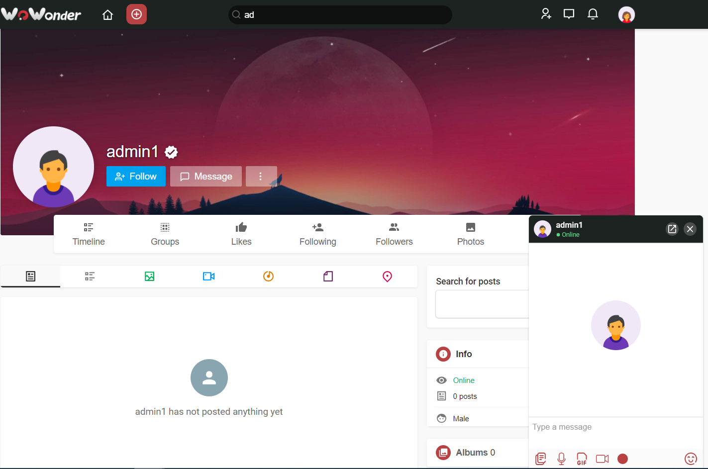 WoWonder Video Chat and Streaming Add-on from LiveSmart by nicky75