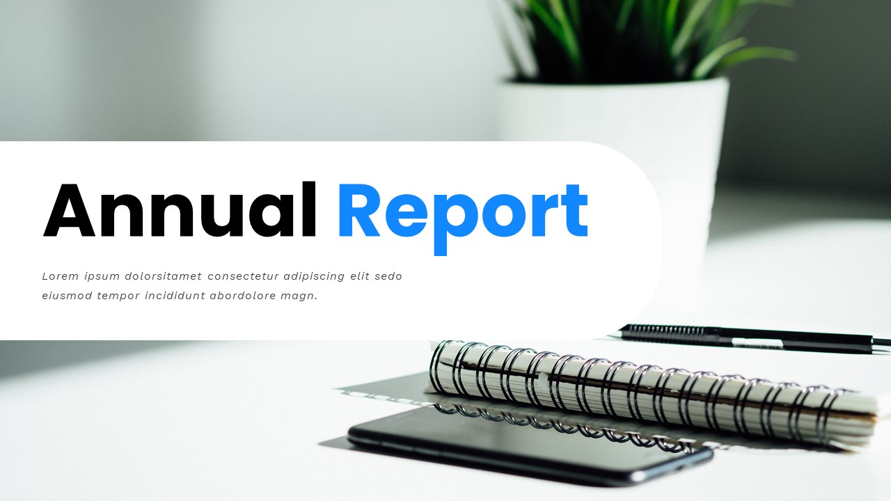 Annual Report Keynote Template, Presentation Templates | GraphicRiver