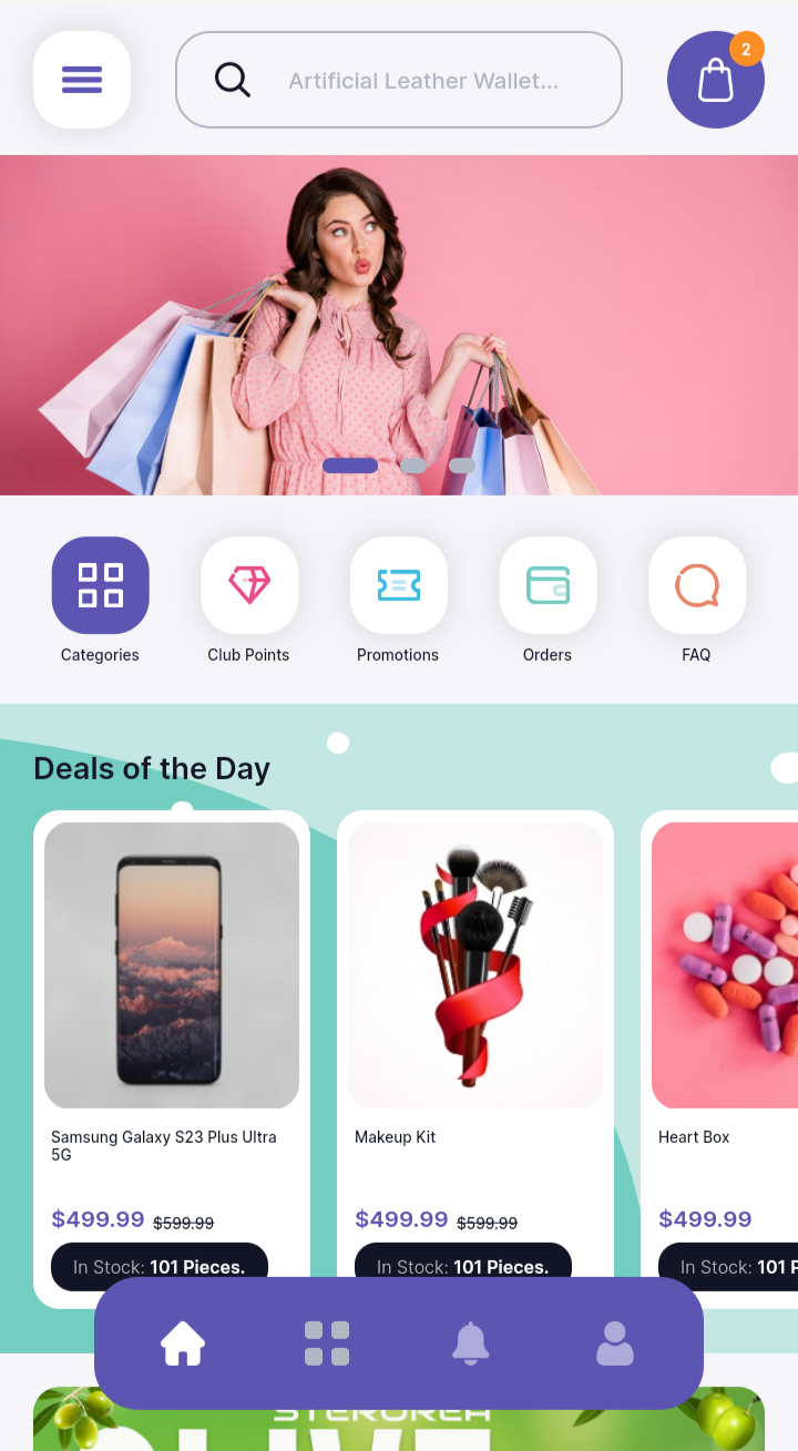 Store Up Multipurpose Flutter E Commerce Application By Apptitive