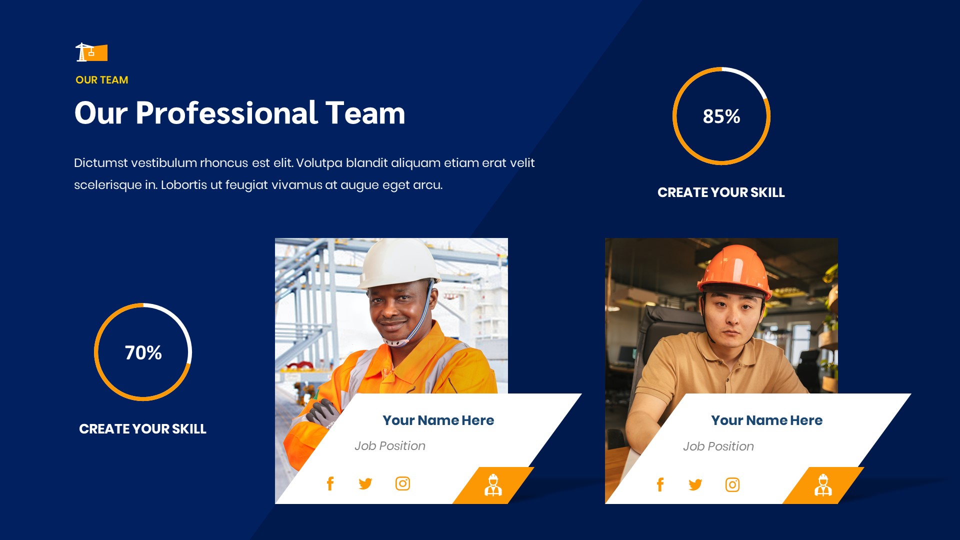 Techconstruct - Construction & Industrial PowerPoint Template ...