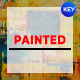 Painted - Creative Painted Art Keynote Template, Presentation Templates