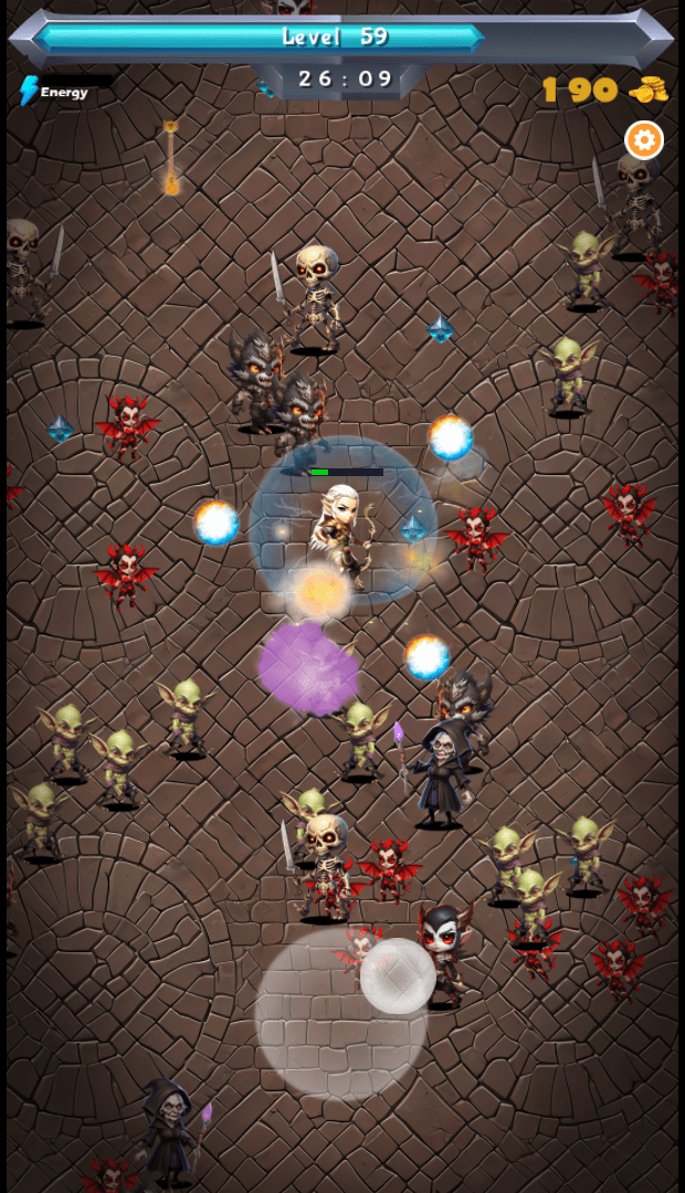 Archer Of Labyrinth Html5 A Popular Survivor Game Construct 2 3 By Actionstk