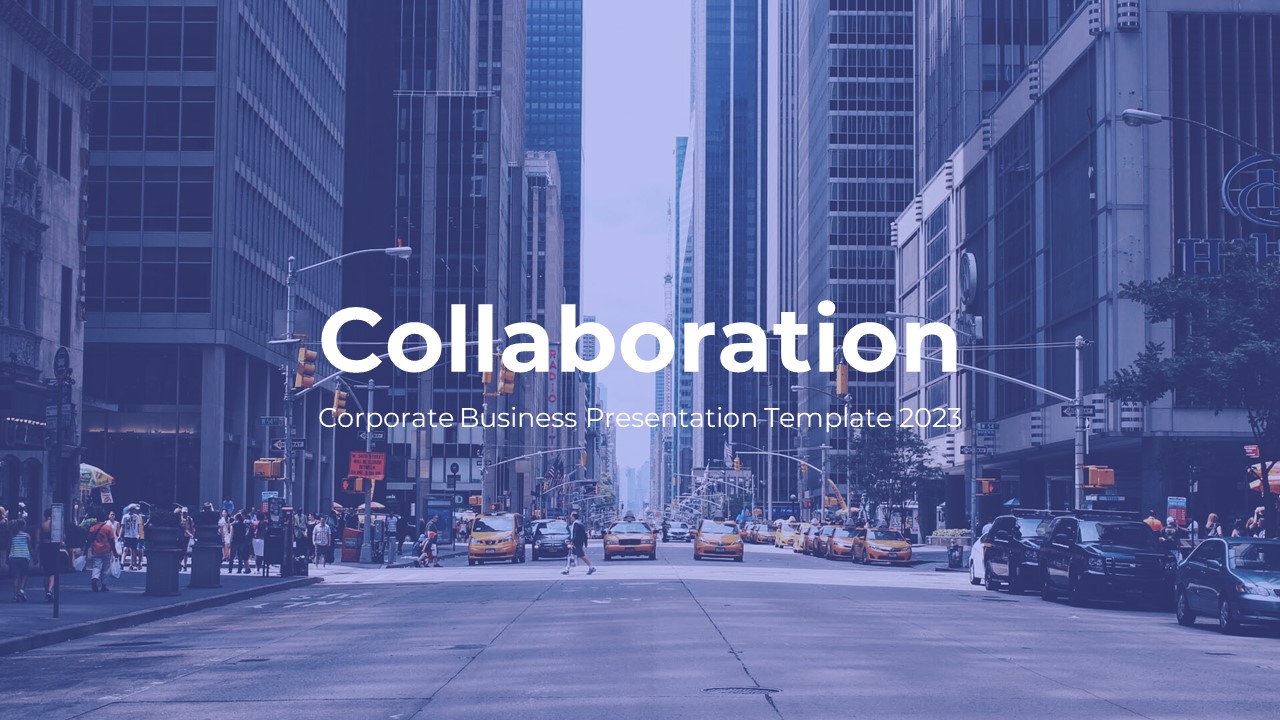 Collaboration – Corporate Business Keynote Template by FBSCreative